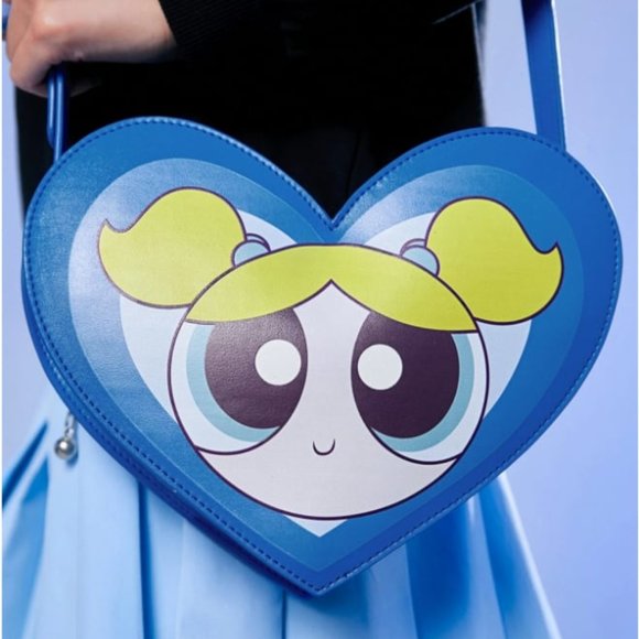 The Powerpuff Girls | Bags | Blue Heart Shaped Bubbles The Power Puff ...